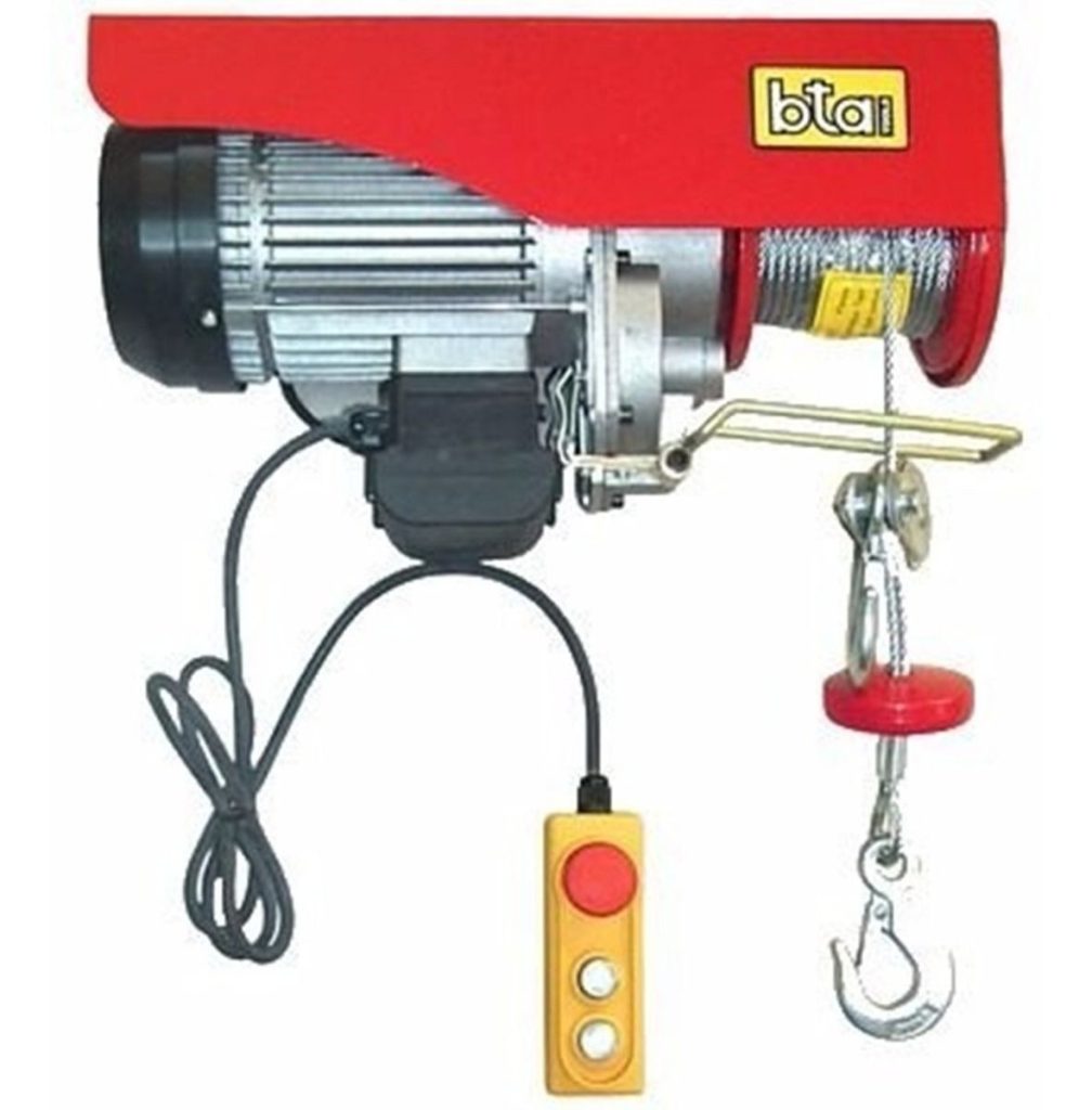 Aparejo Electrico 250/500 kg – 12 M BTA – BULPLUS