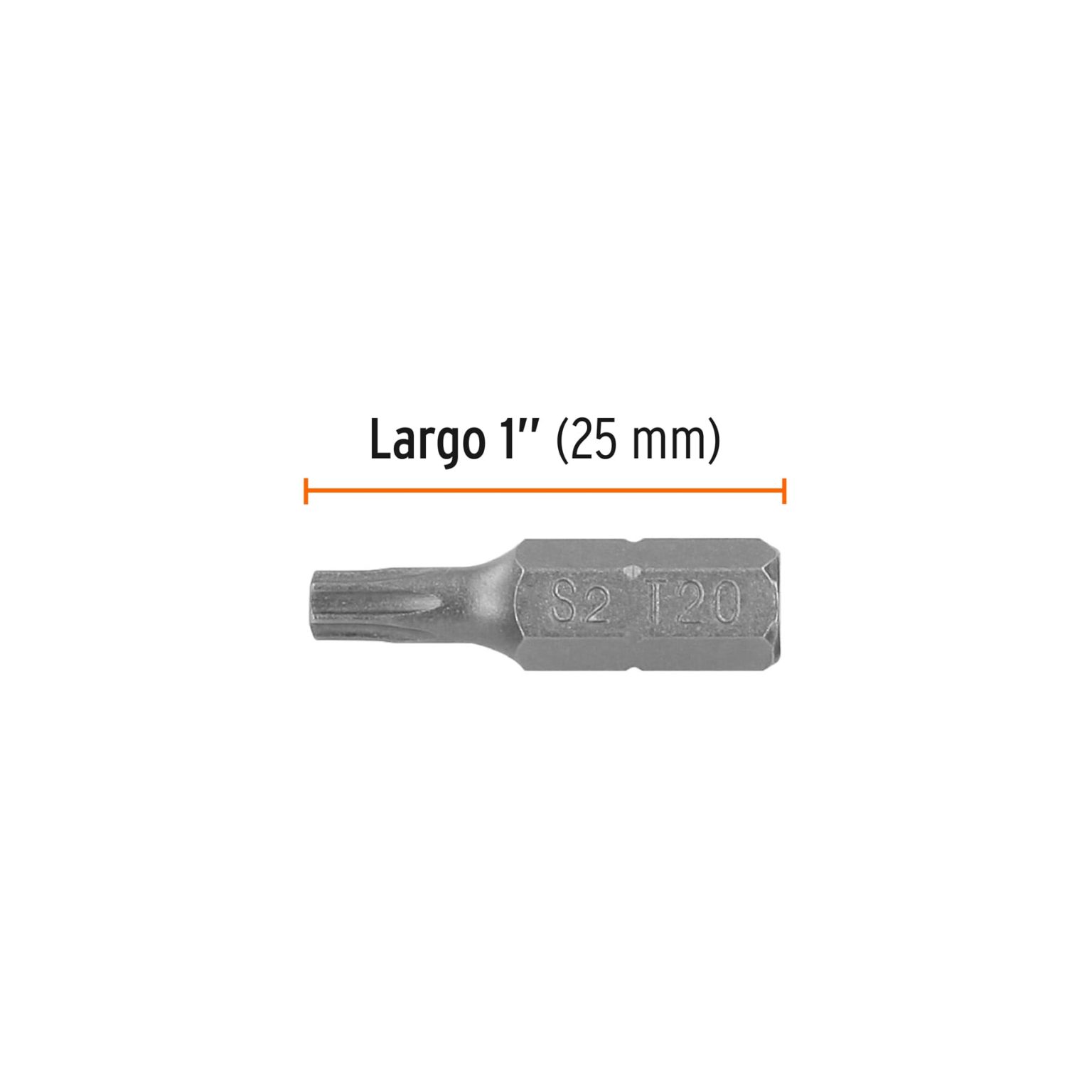 Punta Torx x 25mm T-20 TRUPER – BULPLUS