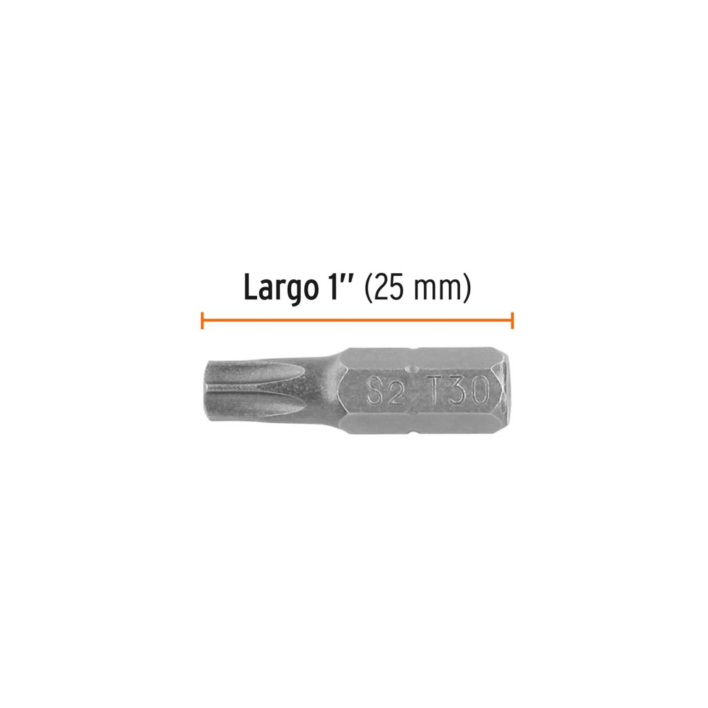 Punta Torx x 25mm T-30 TRUPER – BULPLUS